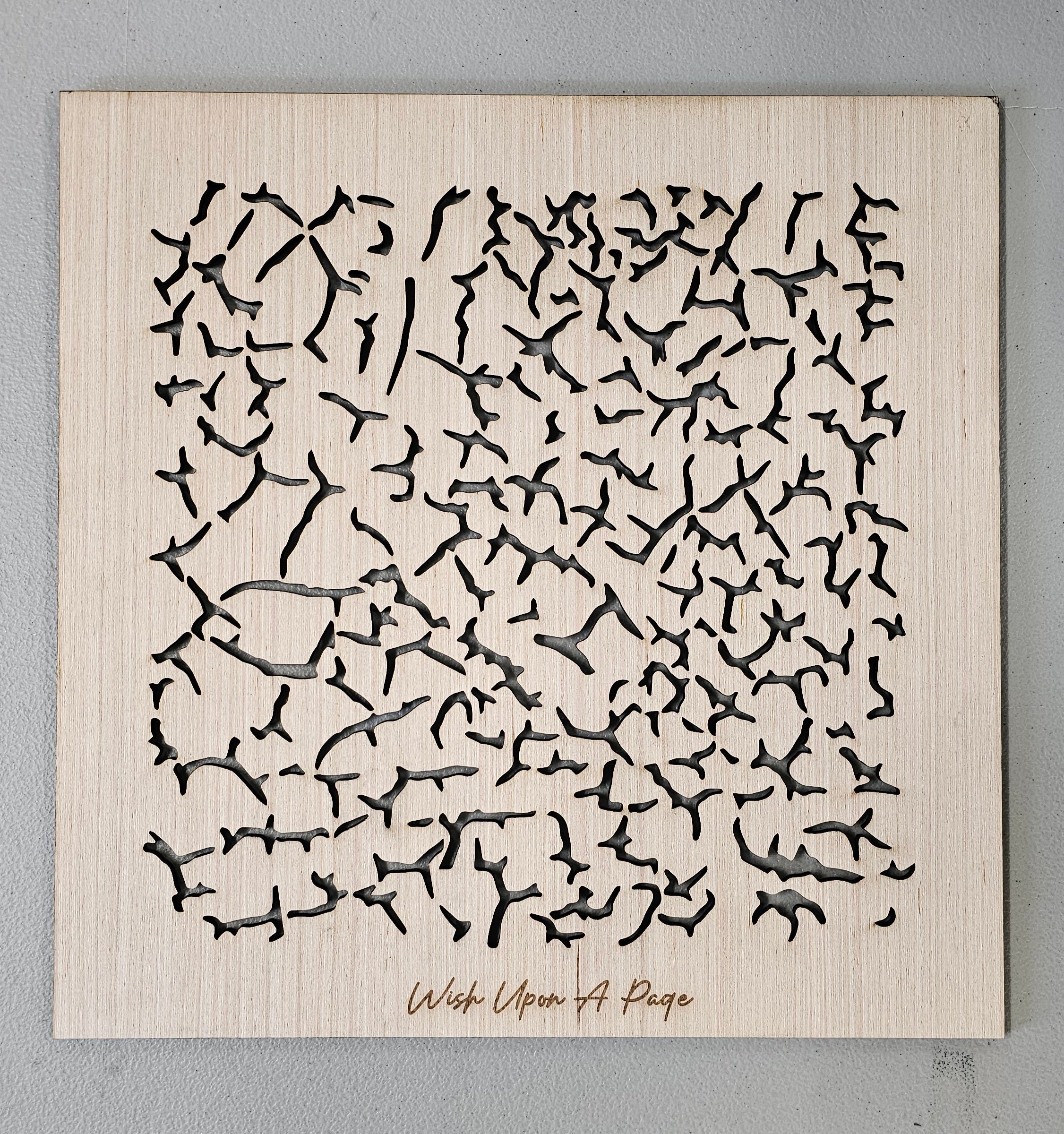 Crackel Bleaching Stencil | Wish Upon A Page